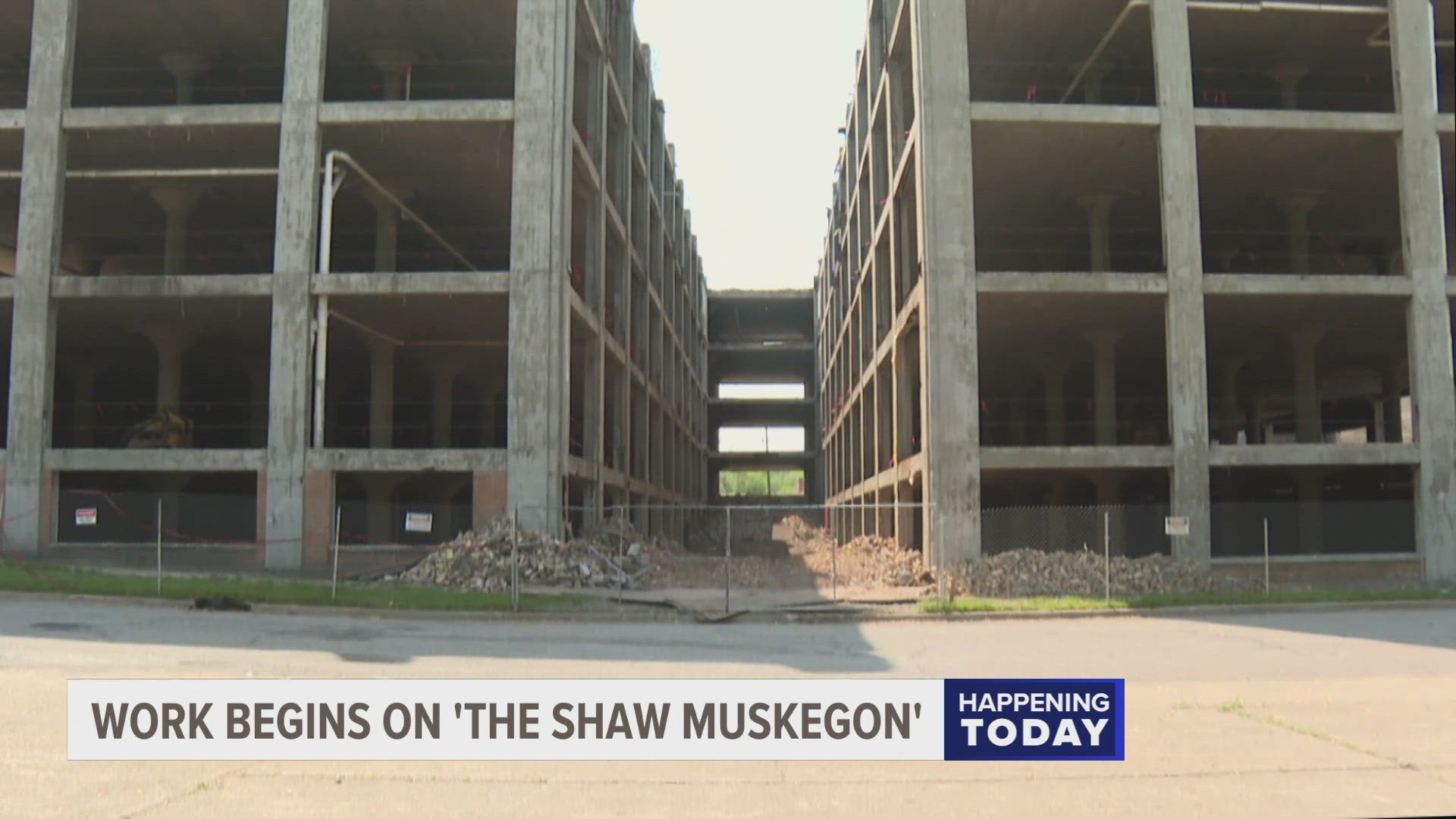 Work begins on historic Shaw Walker factory in Muskegon