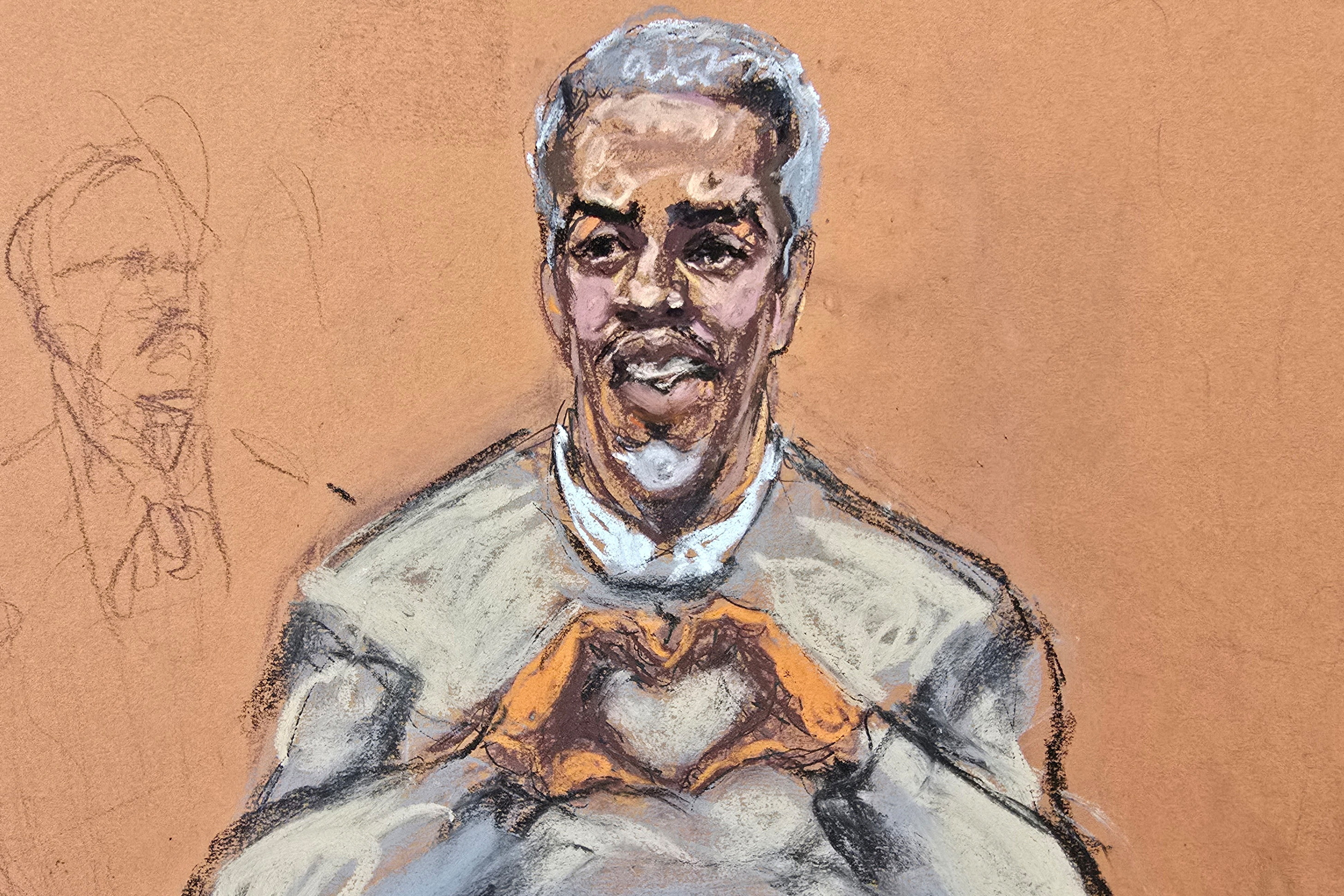 Sean ‘Diddy’ Combs is facing trial — and these eccentric sketch artists