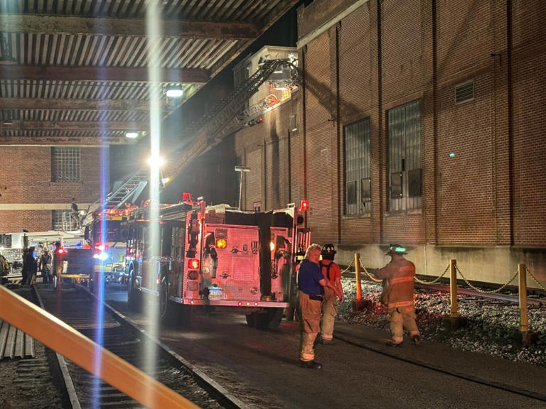 Crews battle 2-alarm York County paper plant fire