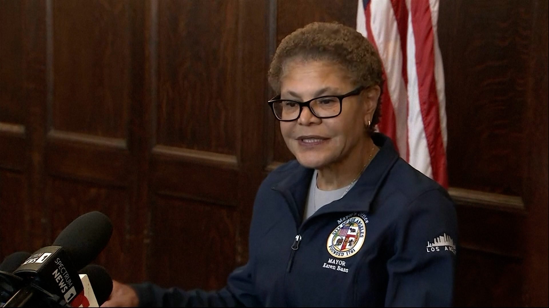 Mayor Karen Bass Accuses Trump Of Stoking Los Angeles Chaos