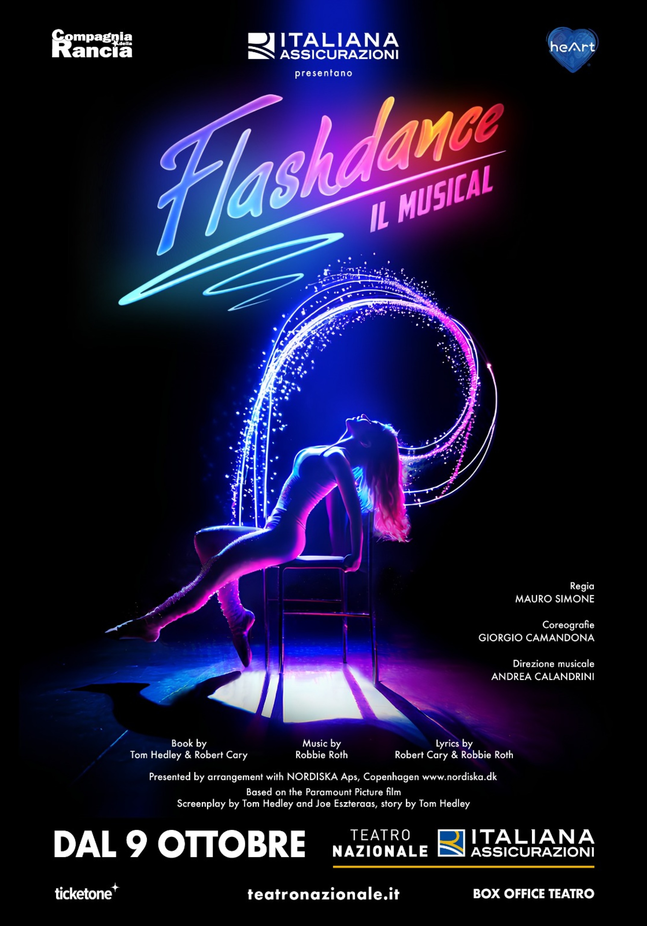 Flashdance apre la nuova stagione del teatro Nazionale di Milano