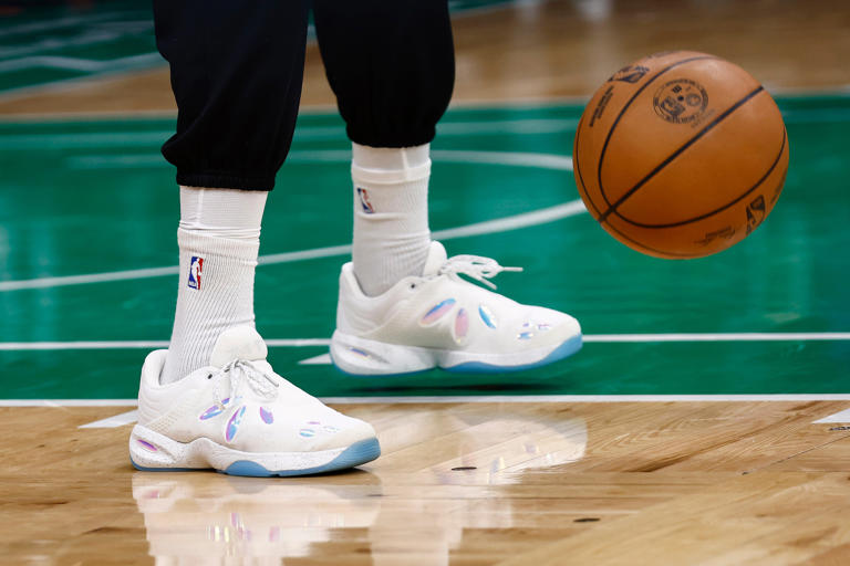 Boston Celtics star Jaylen Brown hosts 741 Performance pop-up