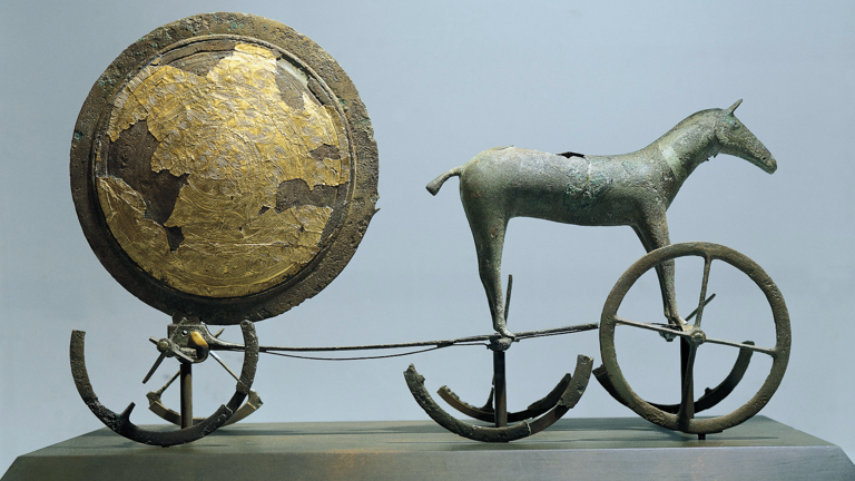 Sun Chariot: An ornate Bronze Age treasure that may have featured in an ...