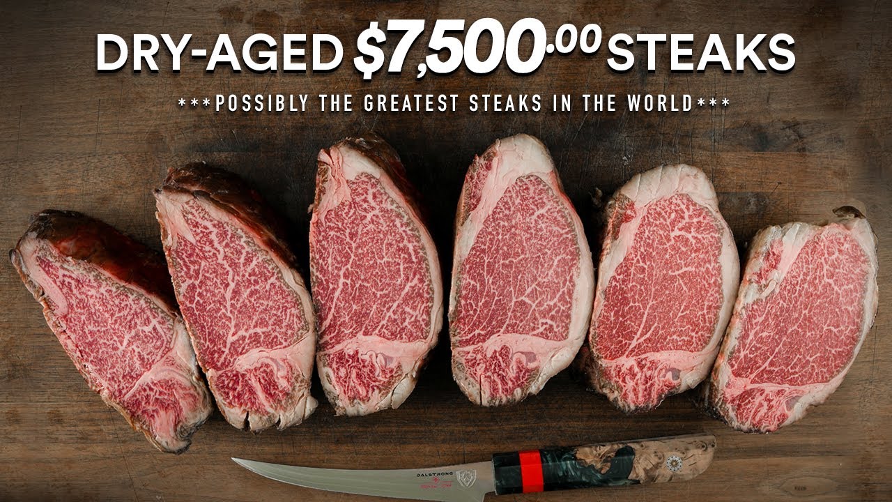 $7,500 steak experiment - we dry-aged A5 wagyu!