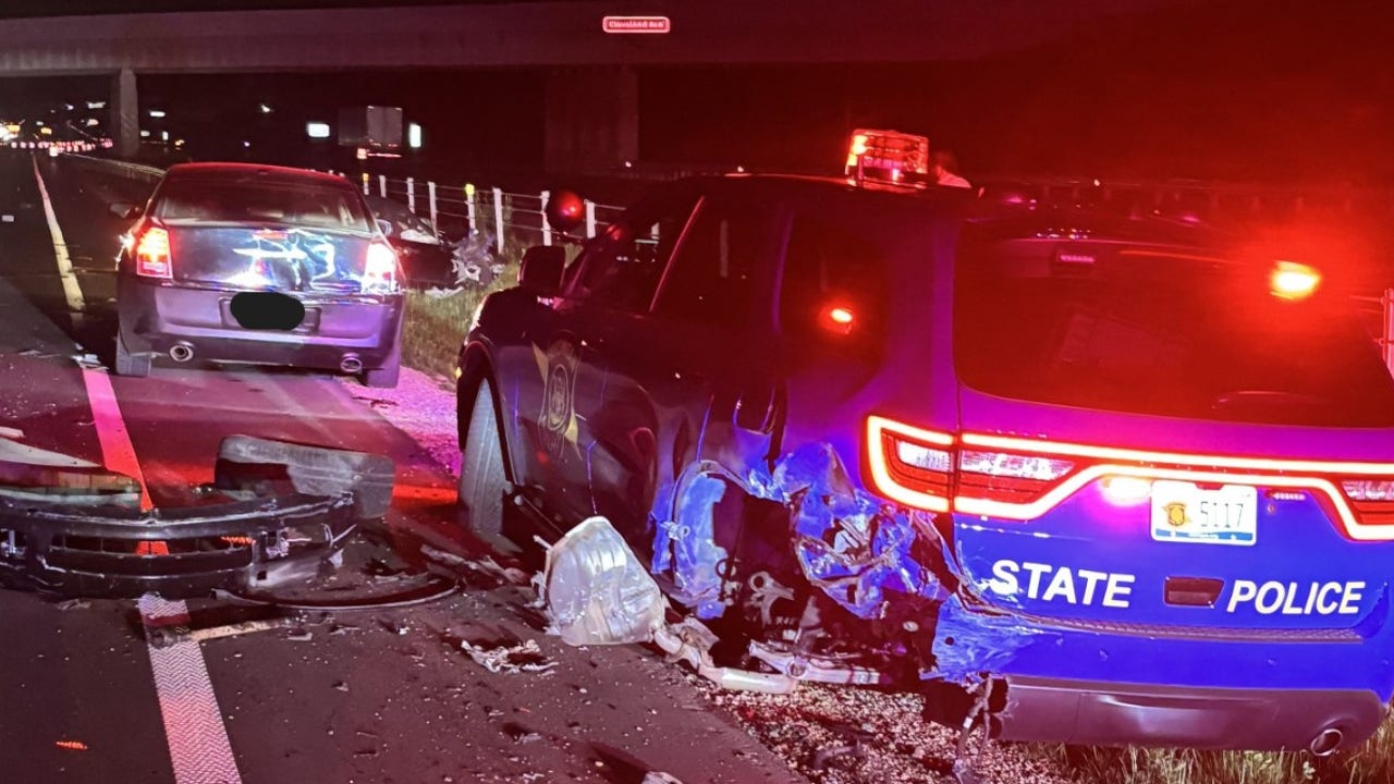 Missouri man crashes into Michigan State Police vehicle while under ...