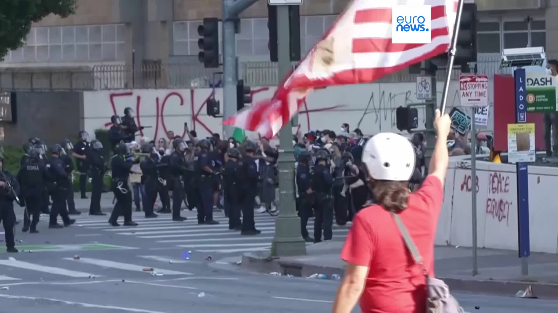At least 27 arrested as Los Angeles protests against ICE immigration ...