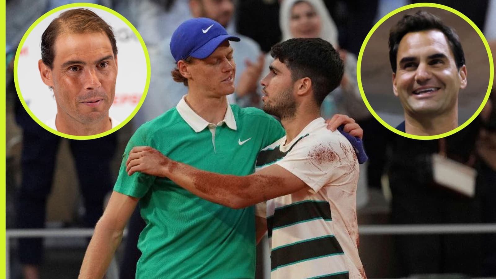 Rafael Nadal, Roger Federer & Coco Gauff react to Carlos Alcaraz ...