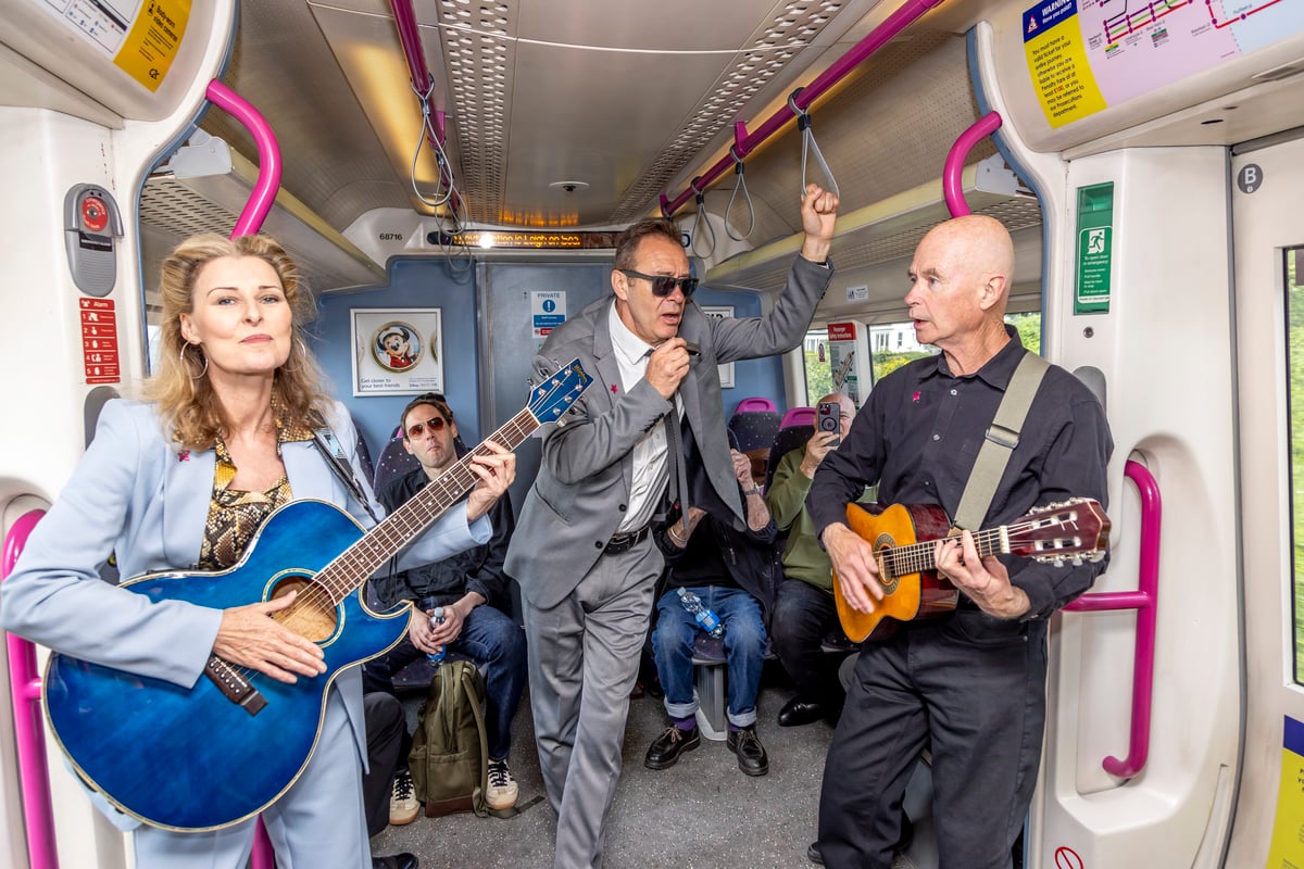 Commuter train named after Dr Feelgood rock legend Wilko Johnson