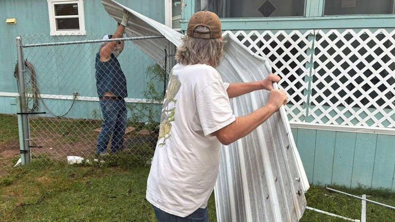 PHOTOS: Powerful storms damage vehicles, homes, other property overnight