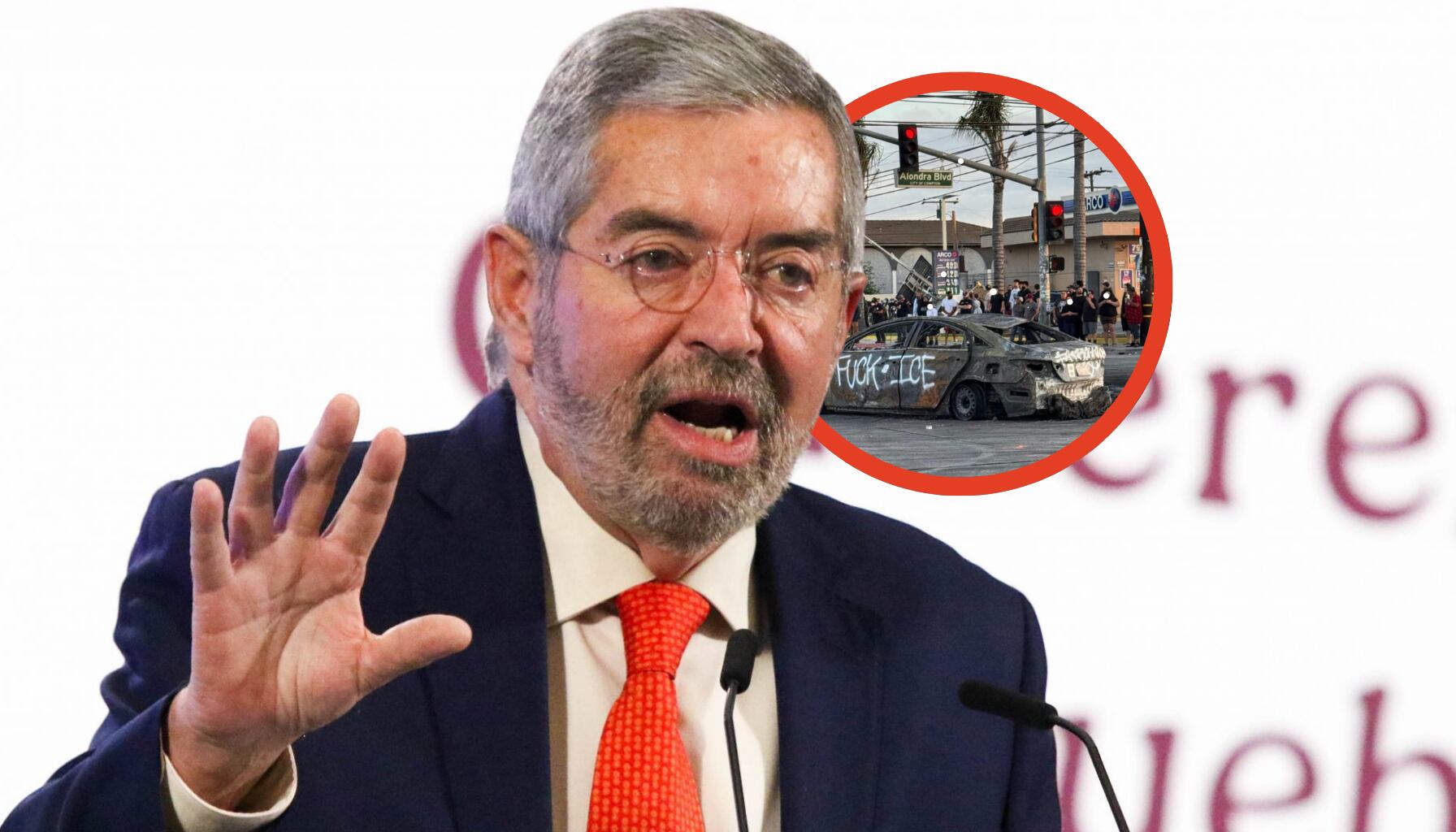 SRE confirma 42 mexicanos detenidos en redadas de Los Ángeles: “No firmen lo que no entiendan”