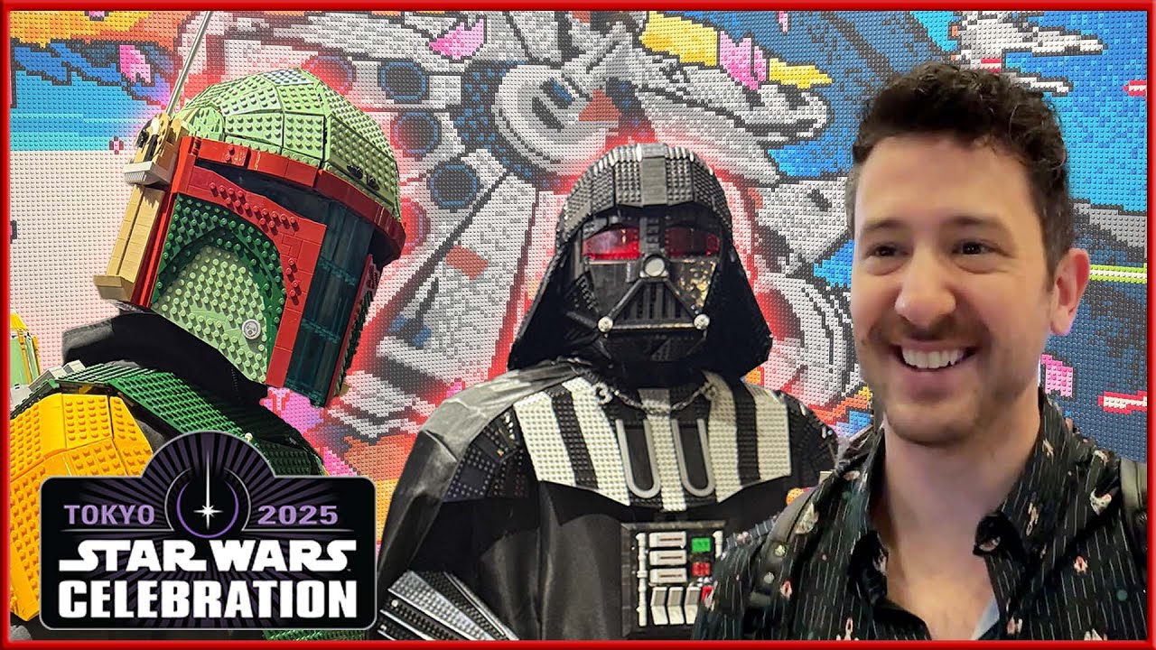 From bricks to galaxy: LEGO's Star Wars celebration highlights