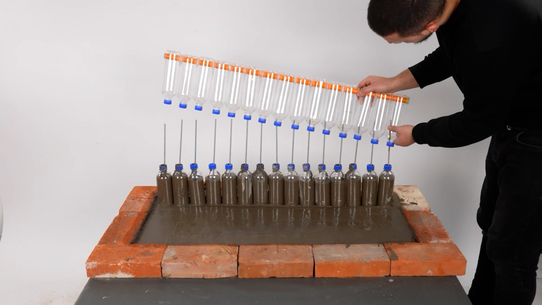 Crafting a Table and Chair from Cement