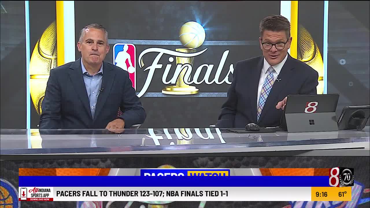 Chris Denari on Pacers Finals