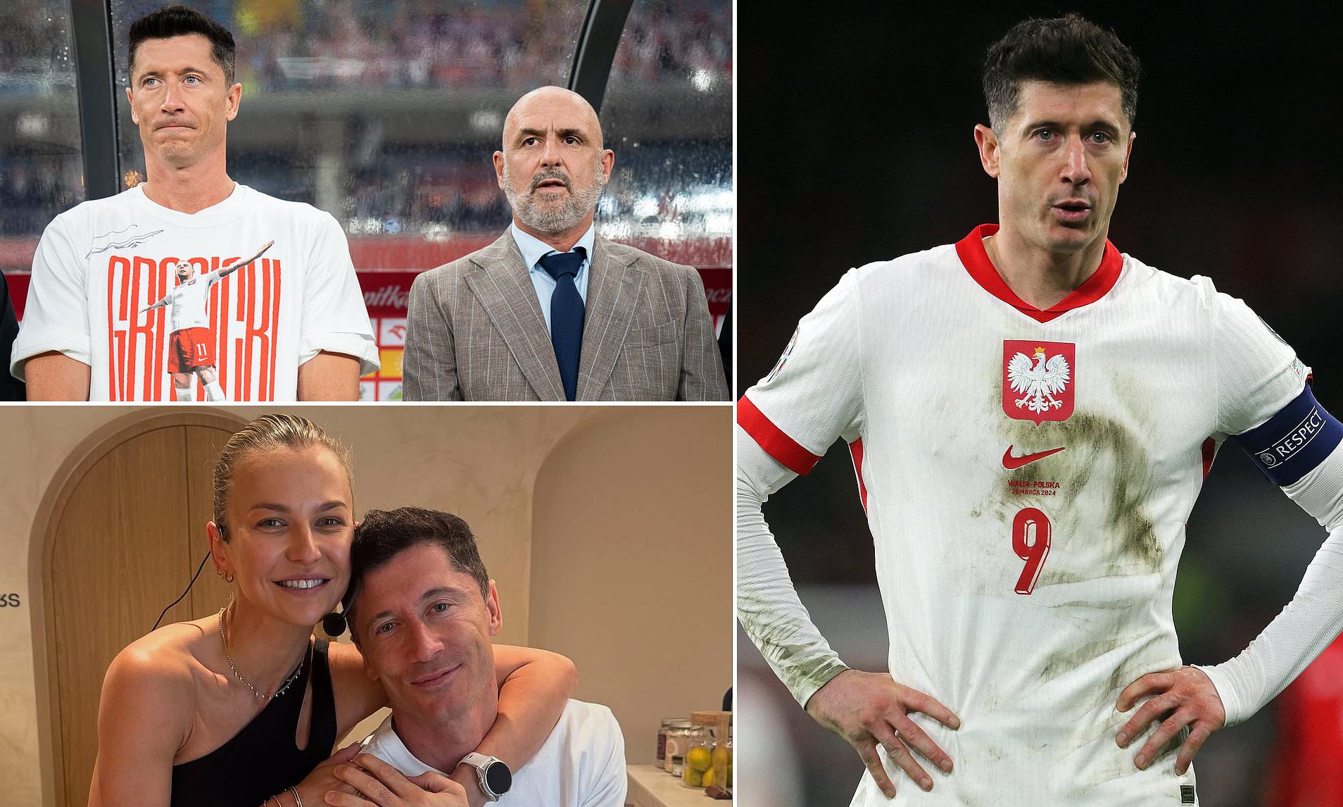 Robert Lewandowski accuses Poland's manager of 'betraying him' and hits ...