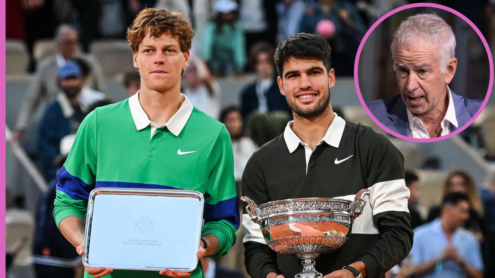 Will Carlos Alcaraz or Jannik Sinner win 20+ Grand Slams? John McEnroe ...