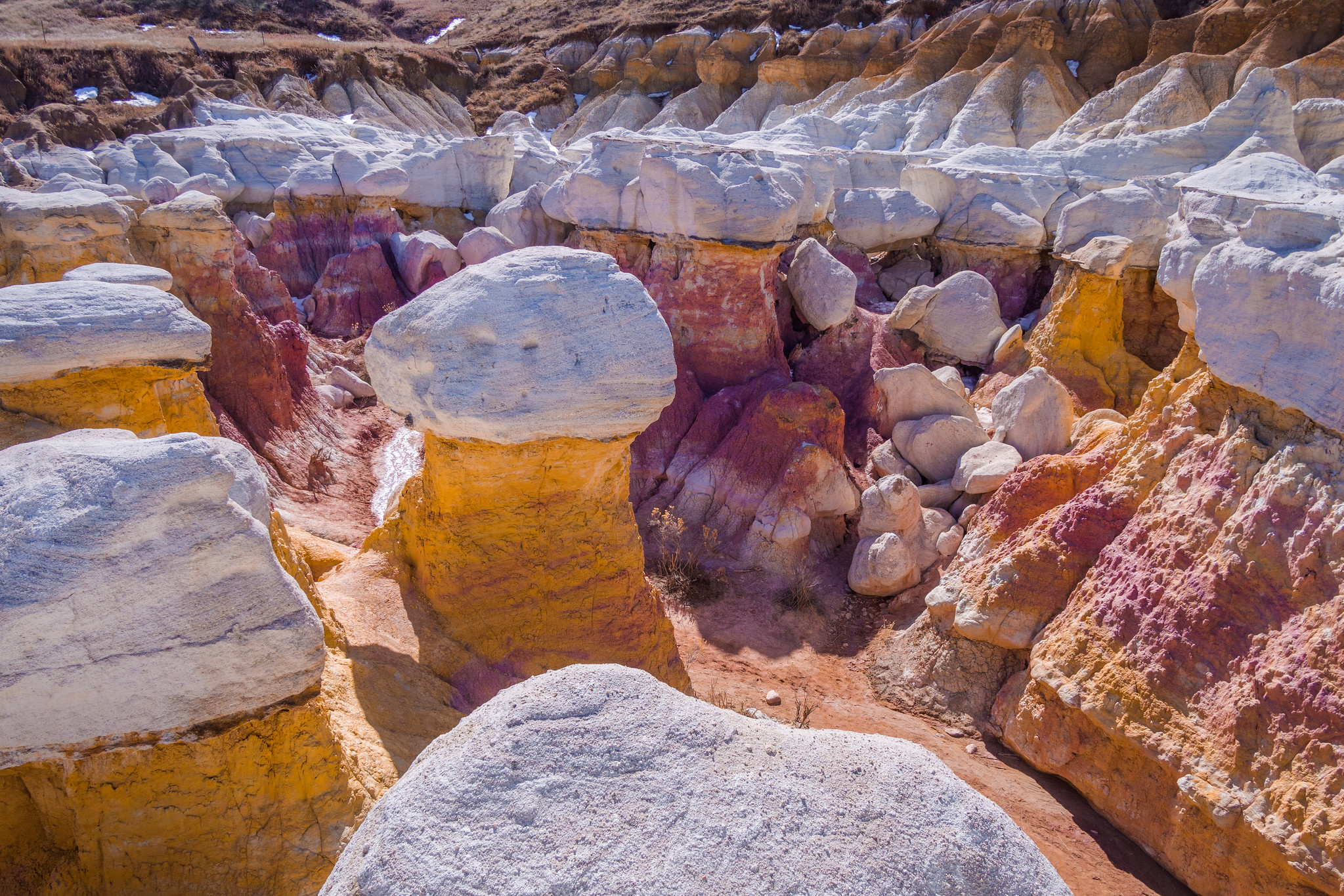 The Lesser-Known Colorado Hoodoos in Beautiful Pastel Pinks, Oranges ...