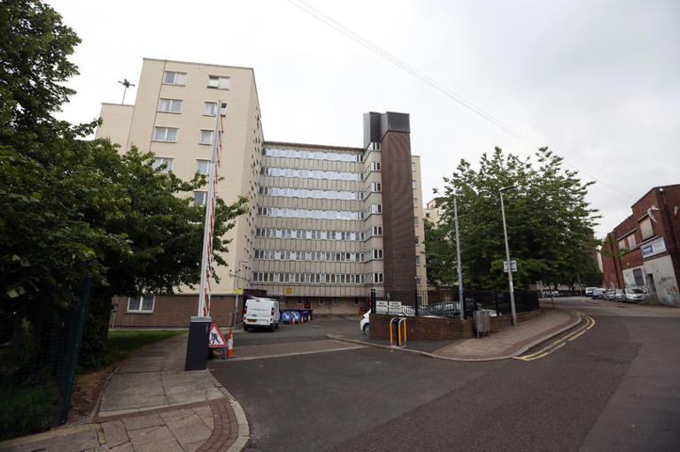 Dozens evacuated from Gateshead tower block over flooding 'like a ...