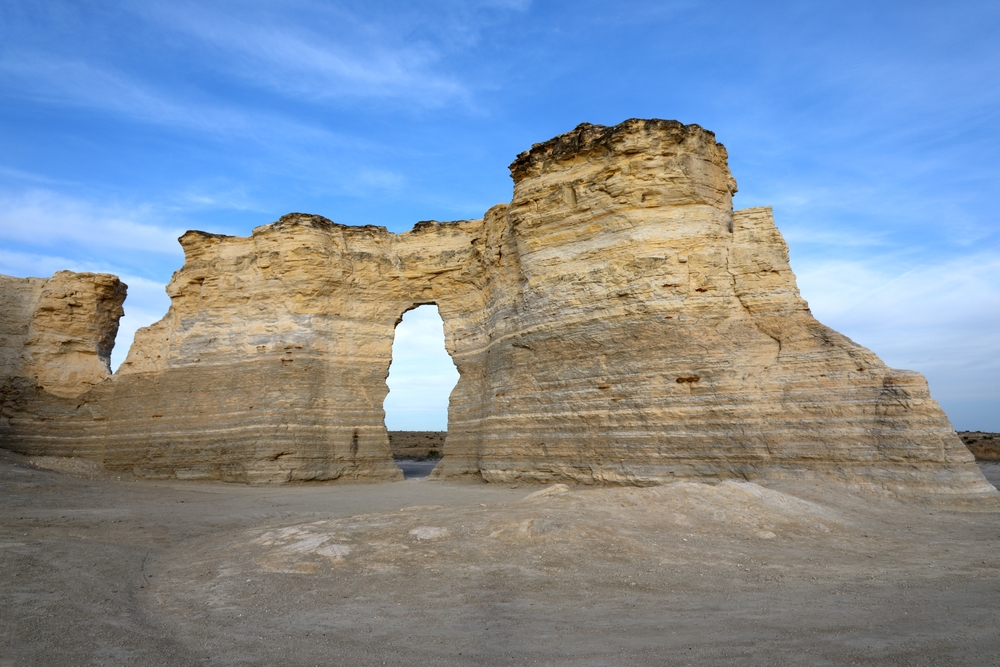 The Delicate Kansas Chalk Cliffs That Were Once the Bottom of an ...