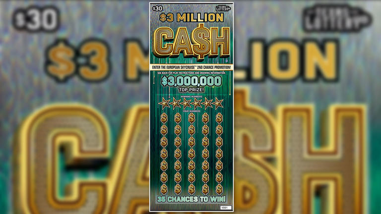 Winning $1 million scratch-off ticket bought in Arlington