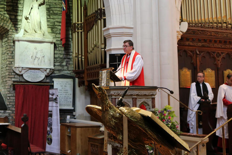 Bishop Robin Eames celebrates 50 years of service to the Church of Ireland