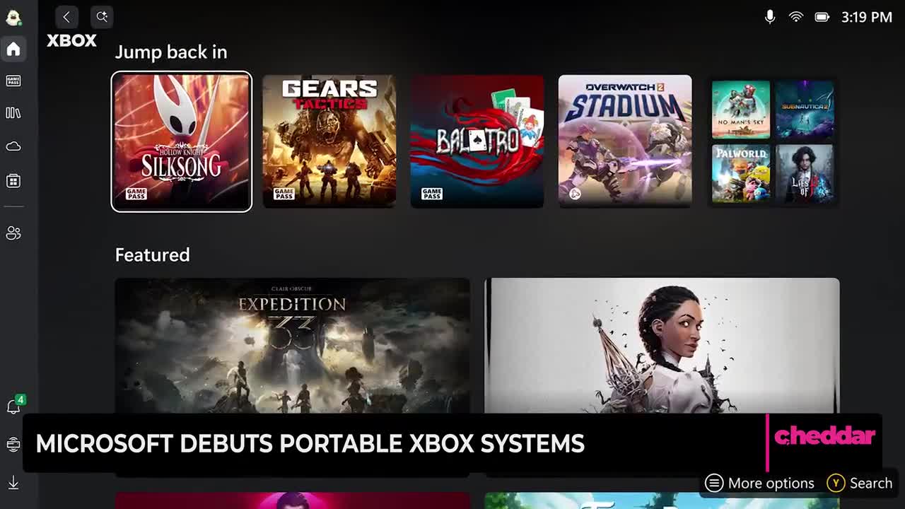 Microsoft Debuts Portable Xbox Systems