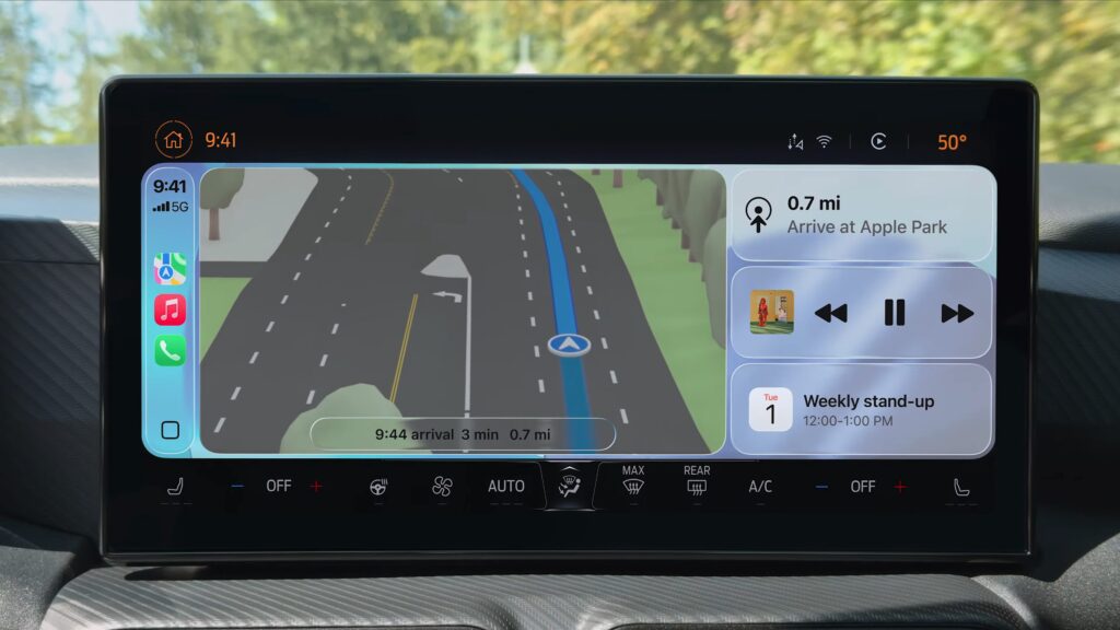 Vous pouvez personnaliser le son de connexion d’Apple CarPlay