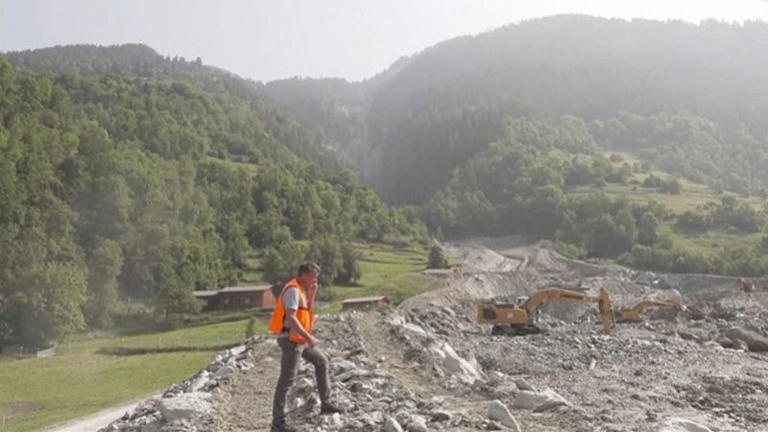 Dozens evacuated in Switzerland's Valais canton as heavy rain unleashes ...
