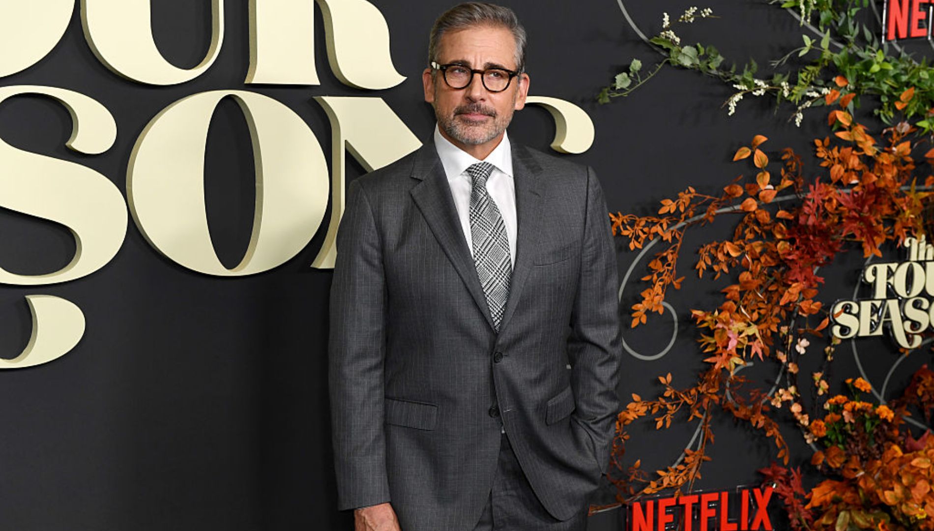 A line-up of comedy legends at the premiere of The Four Seasons