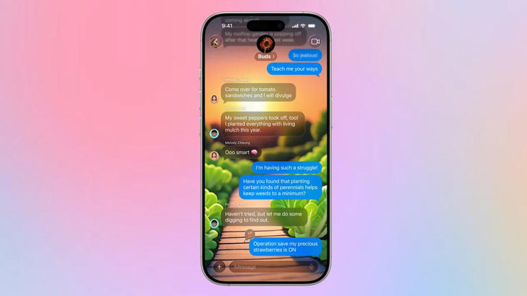 How to Add Custom Backgrounds to Messages in iOS 26