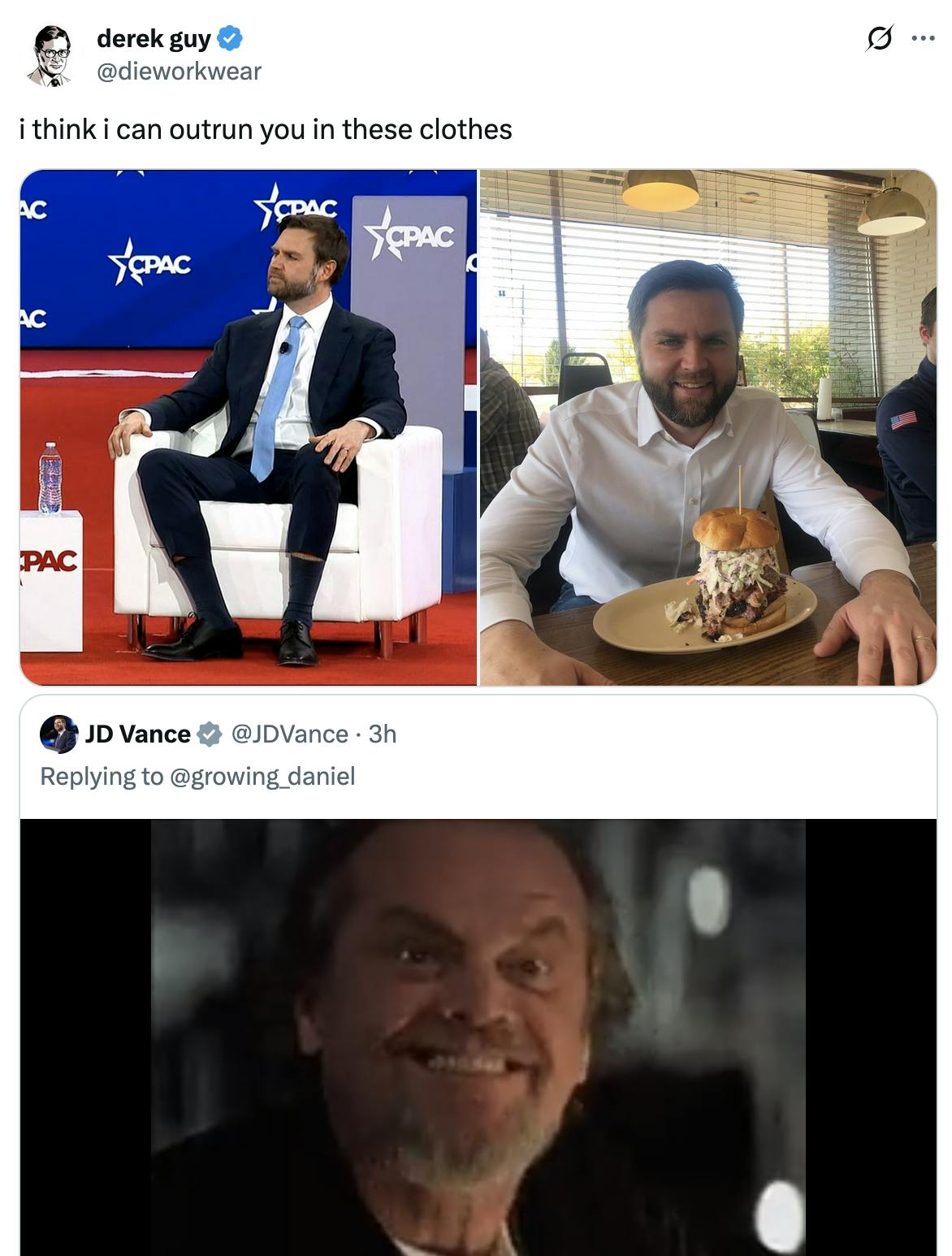 JD Vance Threatens to Deport Menswear Guy After His Confession