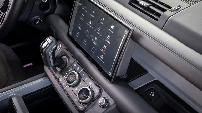 The Land Rover Defender 130 X’s Interior Is Still Screwing Around