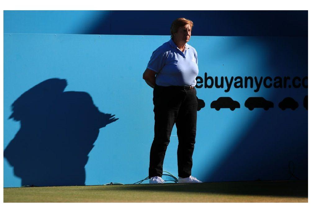 Why are line judges no longer used at Queen's?