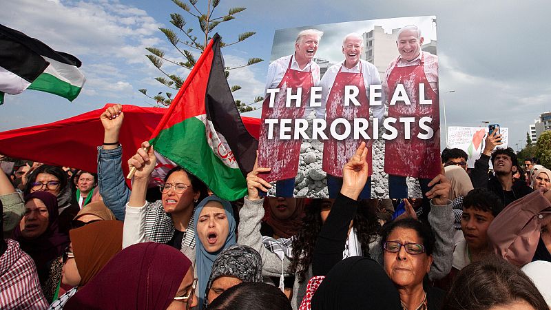 Un convoglio dalla Tunisia verso la Striscia di Gaza per denunciare il ...