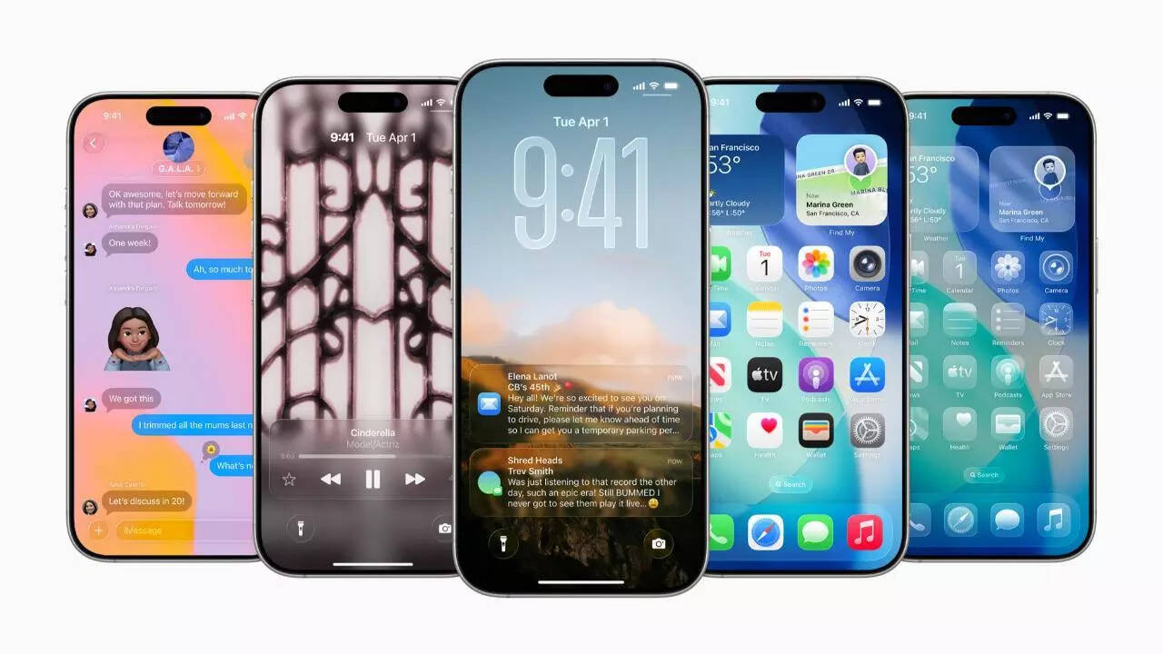 Apple announces iOS 26 with Liquid Glass interface: List of iPhones ...