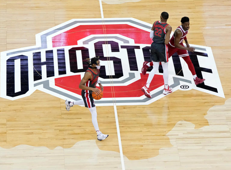Ohio State installing new basketball court design at Value City Arena