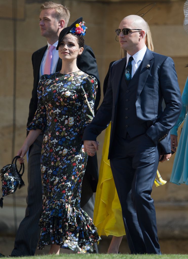 Tom Hardy 'deeply affected' at home with wife Charlotte