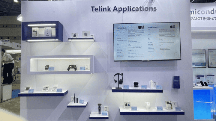 Telink Semiconductor Demo's new Mesh Bluetooth and Lower Power Tech
