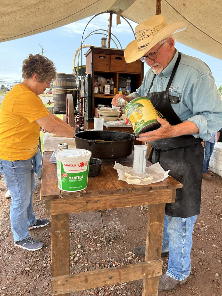 Chuckwagon gathering draws hungry crowd at CCC Ranch Rodeo in Amarillo