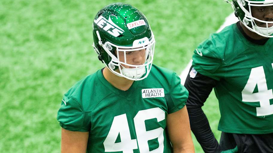 Jets rookie Mason Taylor is already earning Aaron Glenn’s trust at OTAs