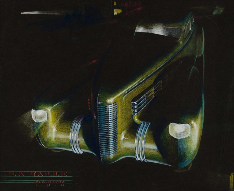 Automotive Design as a Captivating Two-Dimensional Artform