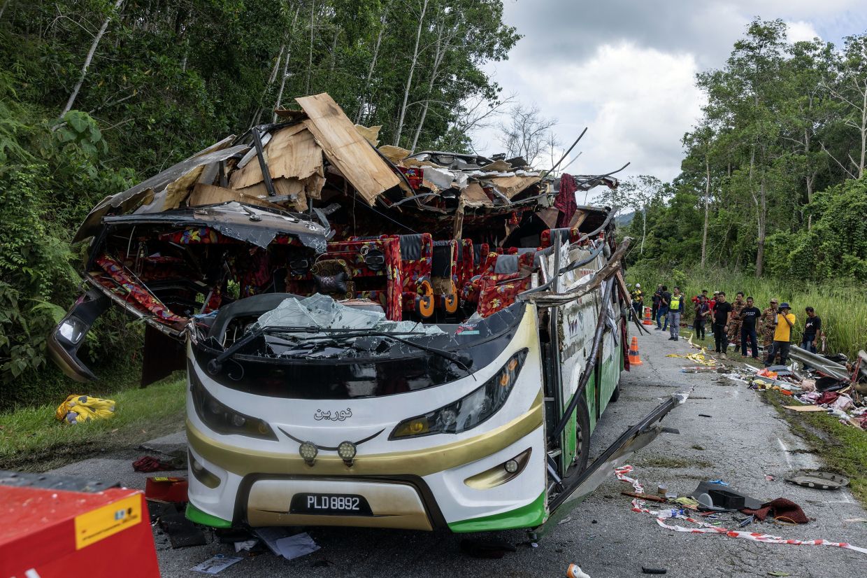 Gerik bus crash: Driver sounded angry, says survivor