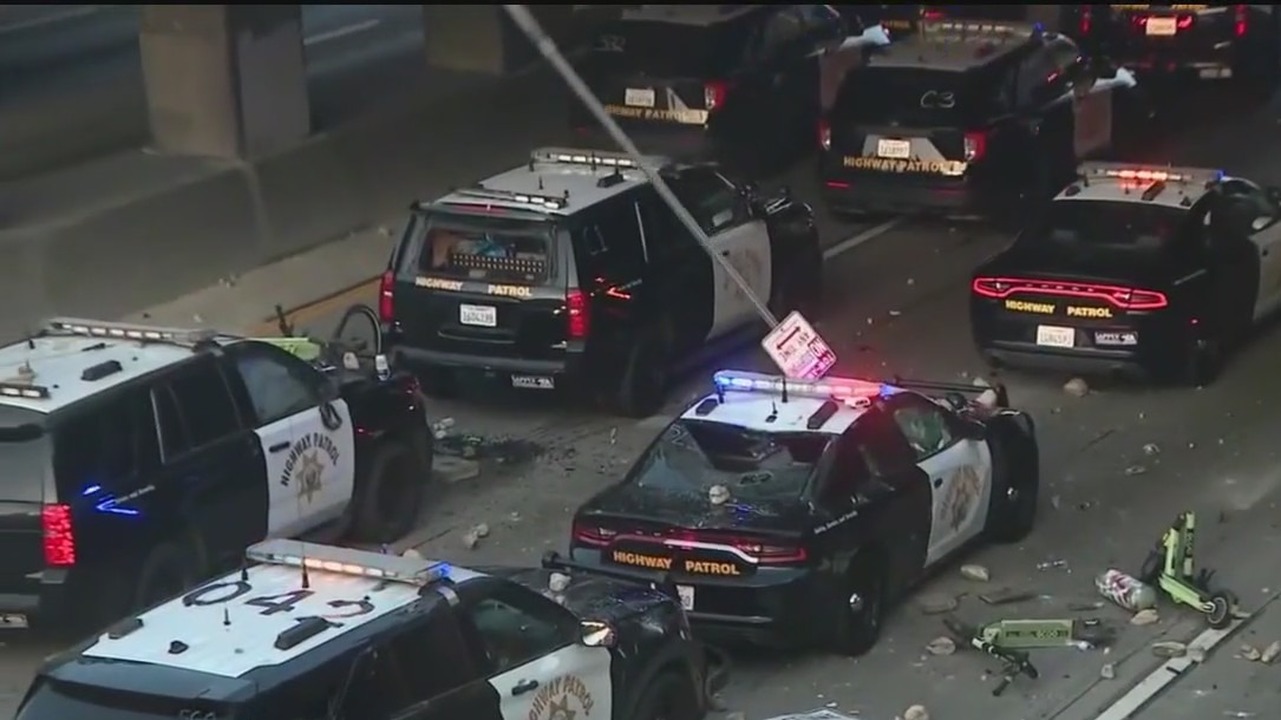 LA Protests: Rioters clash with police in California