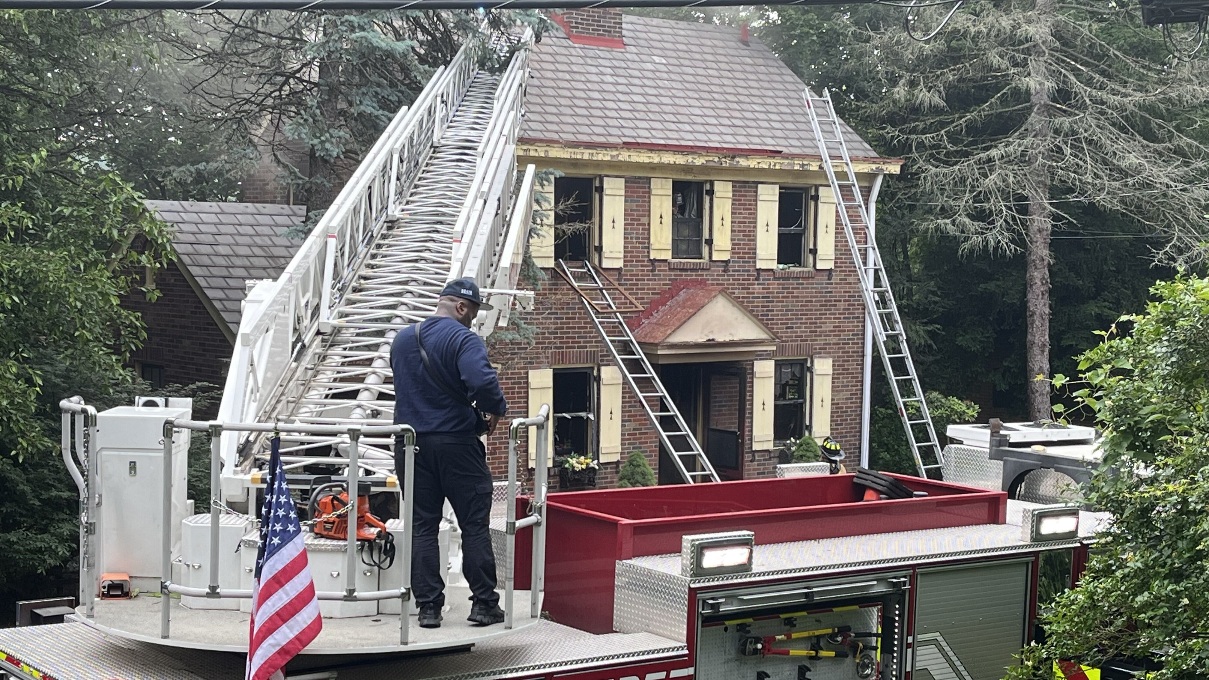 Crews on scene for house fire in Perry South neighborhood, Pittsburgh