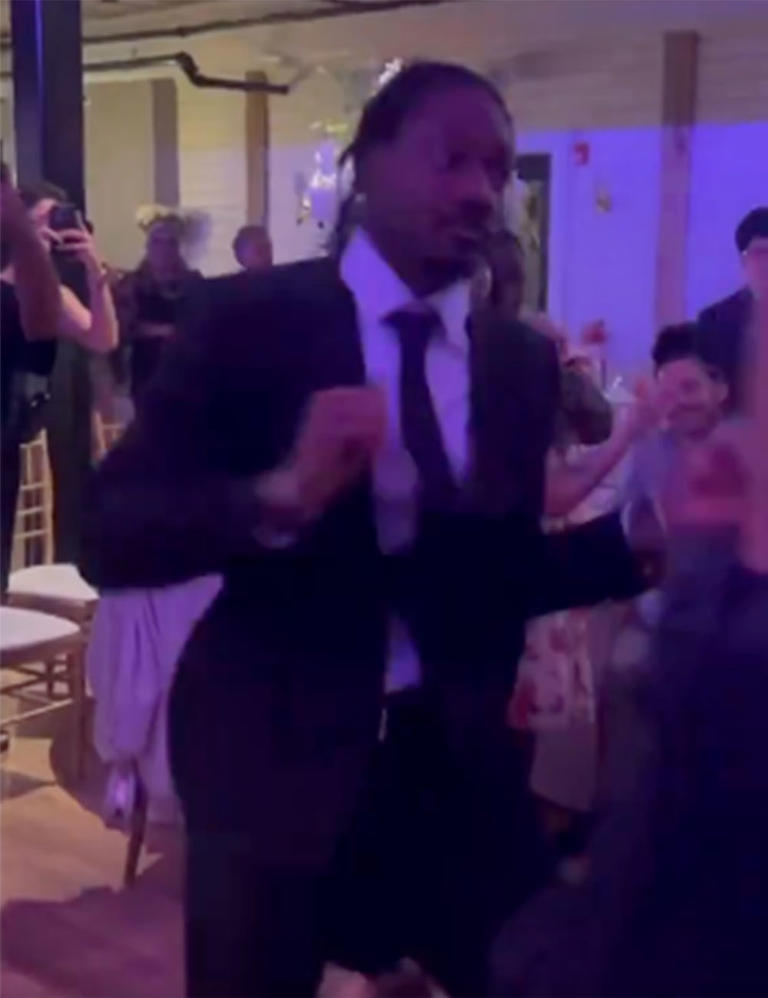 Stefon Diggs parties at sister’s wedding after boat video controversy