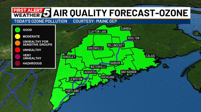 Air Quality Alerts issued as wildfire smoke continues to impact Maine