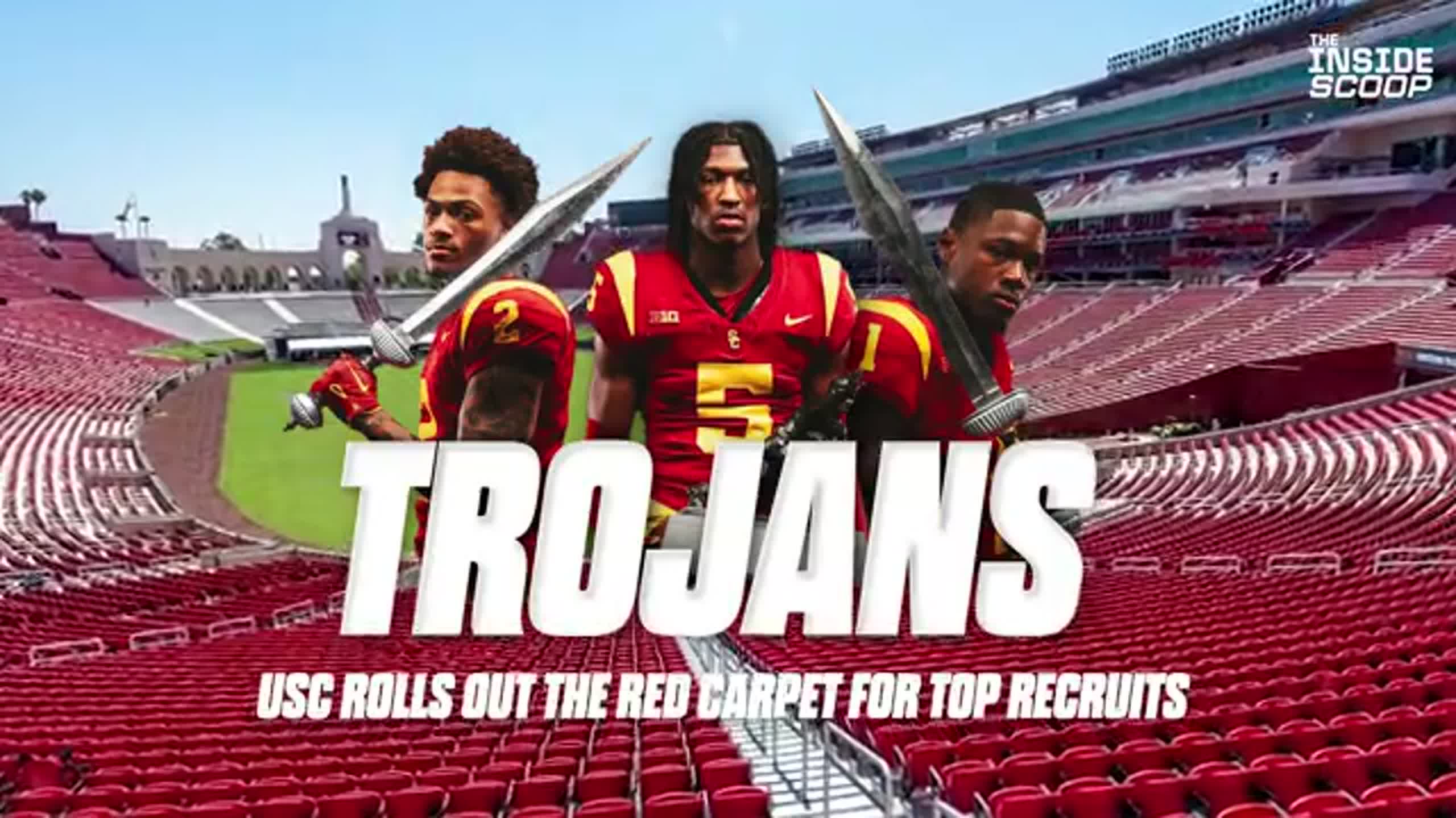 USC Trojans Roll Out the Red Carpet for TOP Talent In Los Angeles | The Inside Scoop