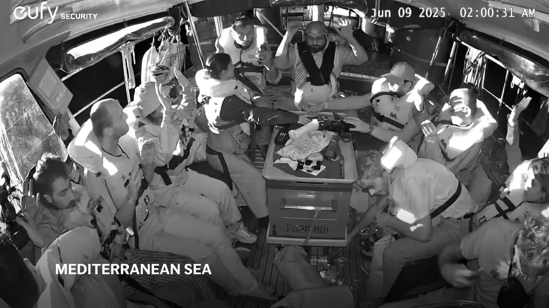 Israeli forces board Gaza-bound aid boat ahead of detaining Greta ...