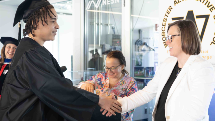 Worcester Alternative School holds graduation