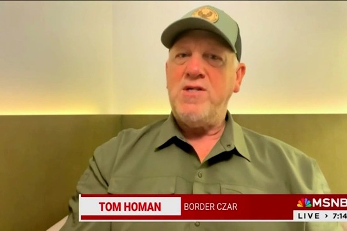 Border czar Tom Homan rages on ‘Morning Joe’ about ‘very dishonest’ NBC reporter taking him ‘out ...