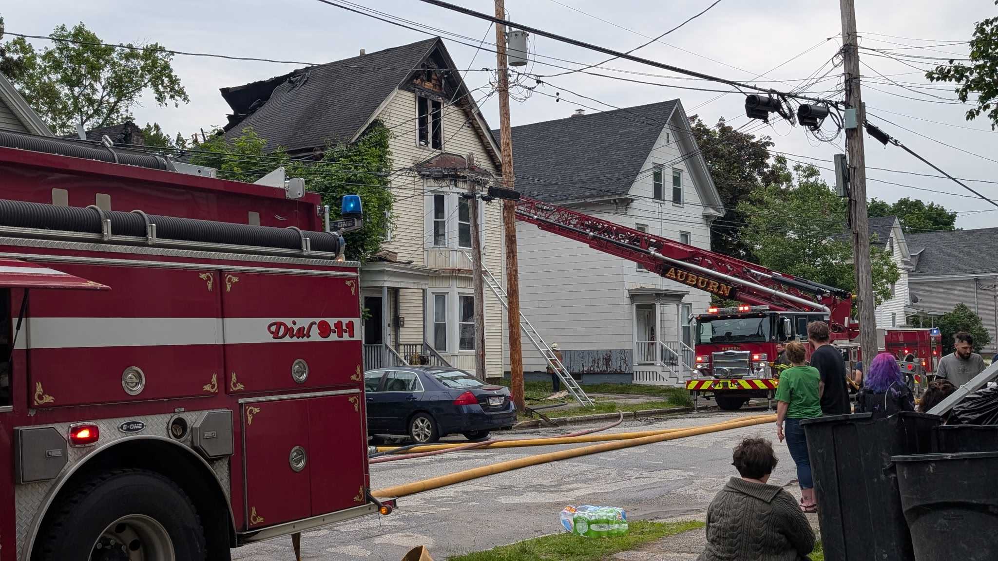 Fire causes significant damage to Auburn apartment building